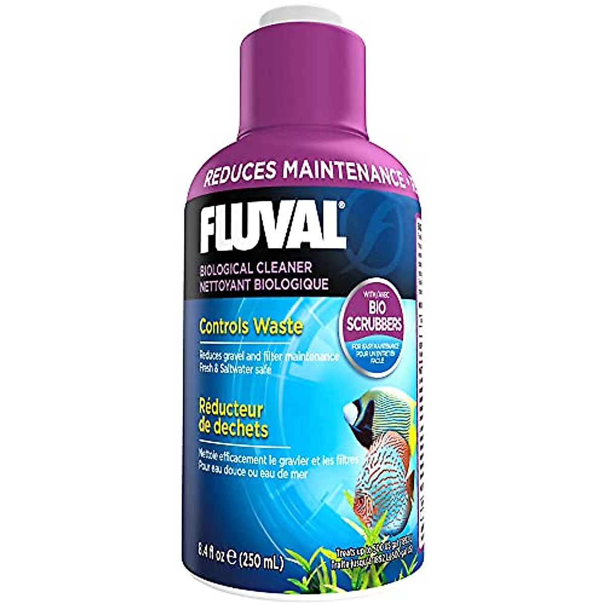Fluval Water Treatment for Aquariums Bundle, Biological Cleaner and Biological Enhancer