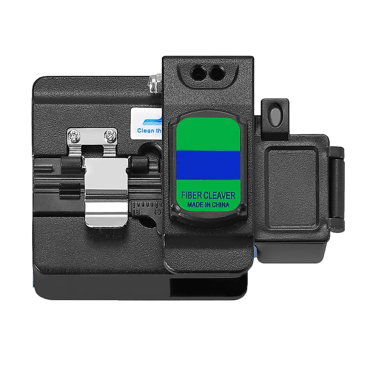 D YEDEMC 9 in 1 FTTH Fiber Cold Connection Tool Kit with X0 Fiber Cleaver Optical Power Meter 10km Visual Fault Locator Optical Pliers Cable Cutter Stripper