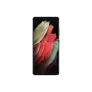 Samsung Galaxy S21 Ultra 5G SM-G998B/DS 256GB 12GB RAM Factory Unlocked (GSM Only | No CDMA - not Compatible with Verizon/Sprint) International Version - Phantom Black