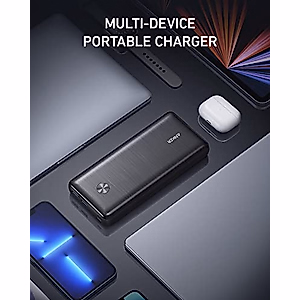 Anker Portable Charger, 737 Power Bank (PowerCore III Elite 26K) Combo with 65W PD Wall Charger, Power IQ 3.0 Battery Pack for MacBook Pro/Dell XPS, Microsoft Surface, iPad Pro, iPhone 13, and More
