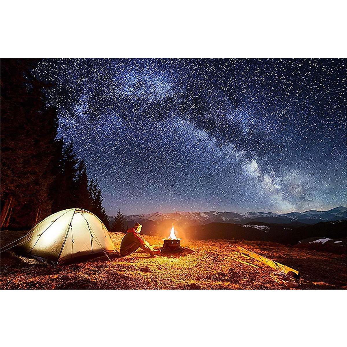 Outland Living Firebowl 883 Mega Outdoor Propane Gas Fire Pit with UV and Weather Resistant Durable Cover, 24-Inch Diameter 58,000 BTU