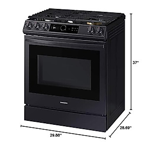 6.0 cu ft. Smart Slide-in Gas Range with Smart Dial & Air Fry in Stainless Steel
