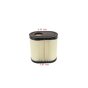 (Set of 2) 36905 Air Filter, Fits for Tecumseh LEV100 LEV115 LEV120 LV195EA OVRM65 OVRM105 OVRM120 Lawn Mower Replacement Part