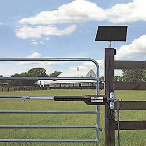 SolarEnz 10 W Solar Panel Mount Bracket Charger for Automatic Solar Gate Opener Systems Solar Panel Electric Fence Kit