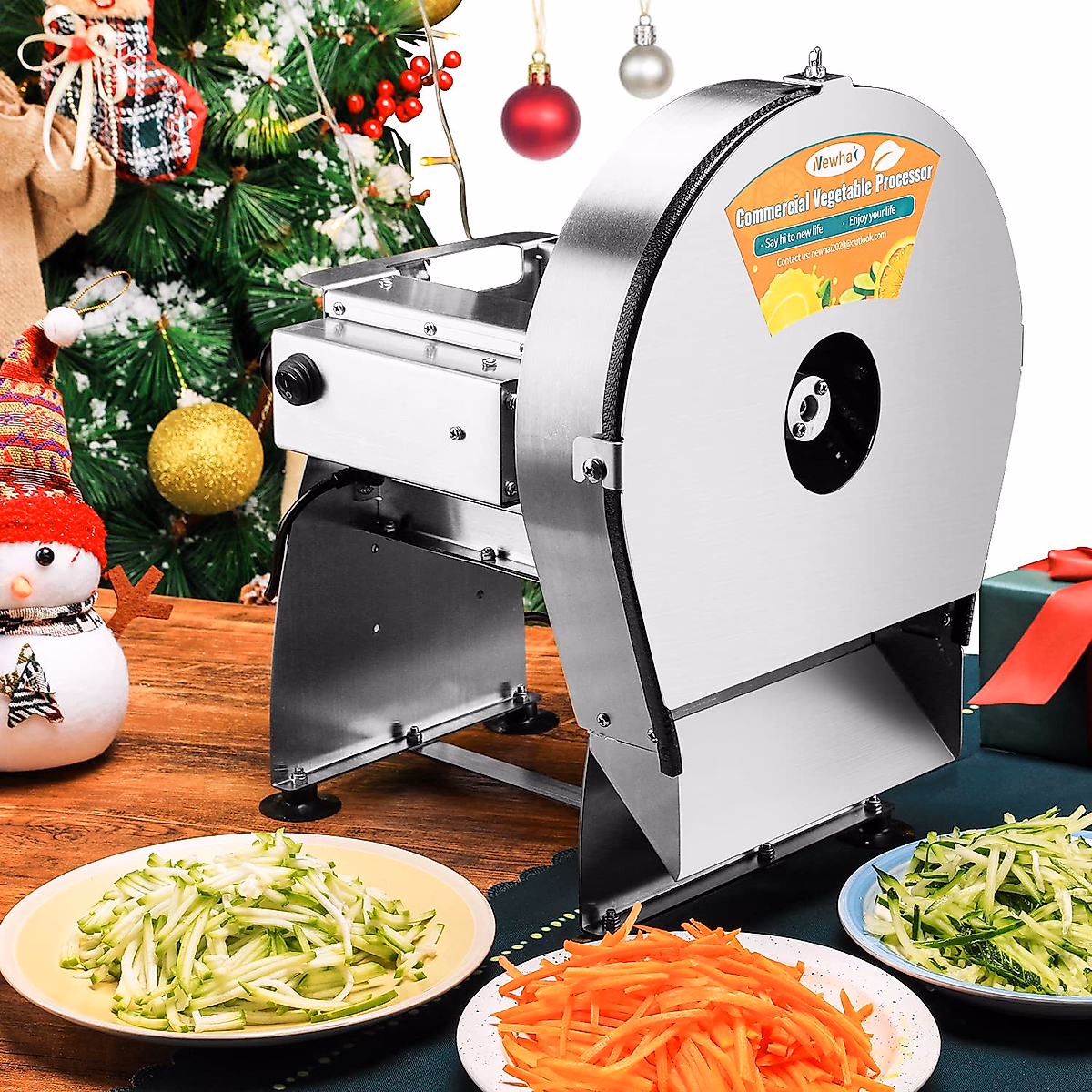 Newhai Electric Shredder Machine + A Slicer Blade