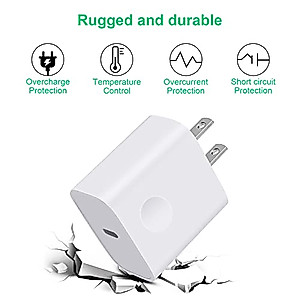 iPhone 14 Charger Block,Galaxy S22/S21,HHMM 30W USB C iPhone Charger Block for iPhone 14/13/13 Pro Max/13 Pro/13 Min, iPhone 12/12 Pro Max, Pixel 6/5/4.