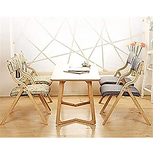 wzzqzr Comfortable Guest Chair-ChangSQ Outdoor Dining Chair, Barbecue Chair Director's Chair Rest Chair Folding Chair Convenient Chair Home Chair Office Chair Office Supplies (Color : Red)