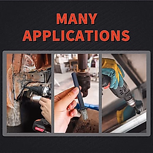 S&F STEAD & FAST Spot Weld Cutter Kit, 7 Cutters, 3/8 Shank, Depth of Cut 1/4, Cutting Diameter 5/16-3/4