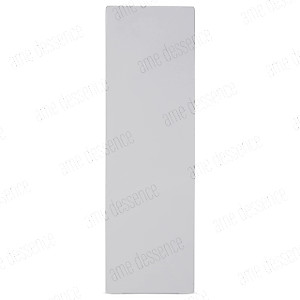 AME D'ESSENCE 20 3/4" x 6 1/4" White Shadow Faux Marble Melamine Serving Board for Meat, Cheese, Vegetables, Bread, and Charcuterie - Decorative Serving Board for Kitchen and Dining Room