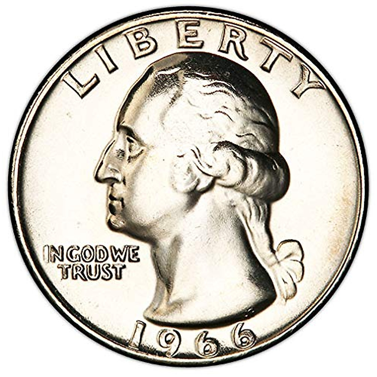 1966 P SMS Washington Quarter Choice Uncirculated US Mint