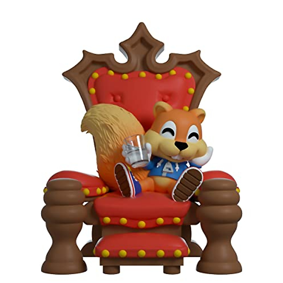 Youtooz Conker's Bad Fur Day 4.8" Vinyl Figure, Official Licensed Collectible from Conkers Bad Fur Day Video Game, by Youtooz Conkers Bad Fur Day Collection