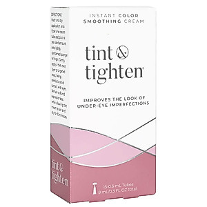 Tint and Tighten Color Smoothing Eye Cream for Wrinkles – Anti Aging Cream Visibly Reduces Under Eye Wrinkles – Eye Cream for Dark Circles and Puffiness – Instant Eye Bag Remover