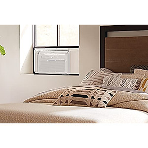 Frigidaire GHWQ123WC1 Inverter Quiet Temp Room Air Conditioner, 8,000 BTU with Wi-Fi Connected, Energy Star Certified, Easy-to-Clean Washable Filter, in White