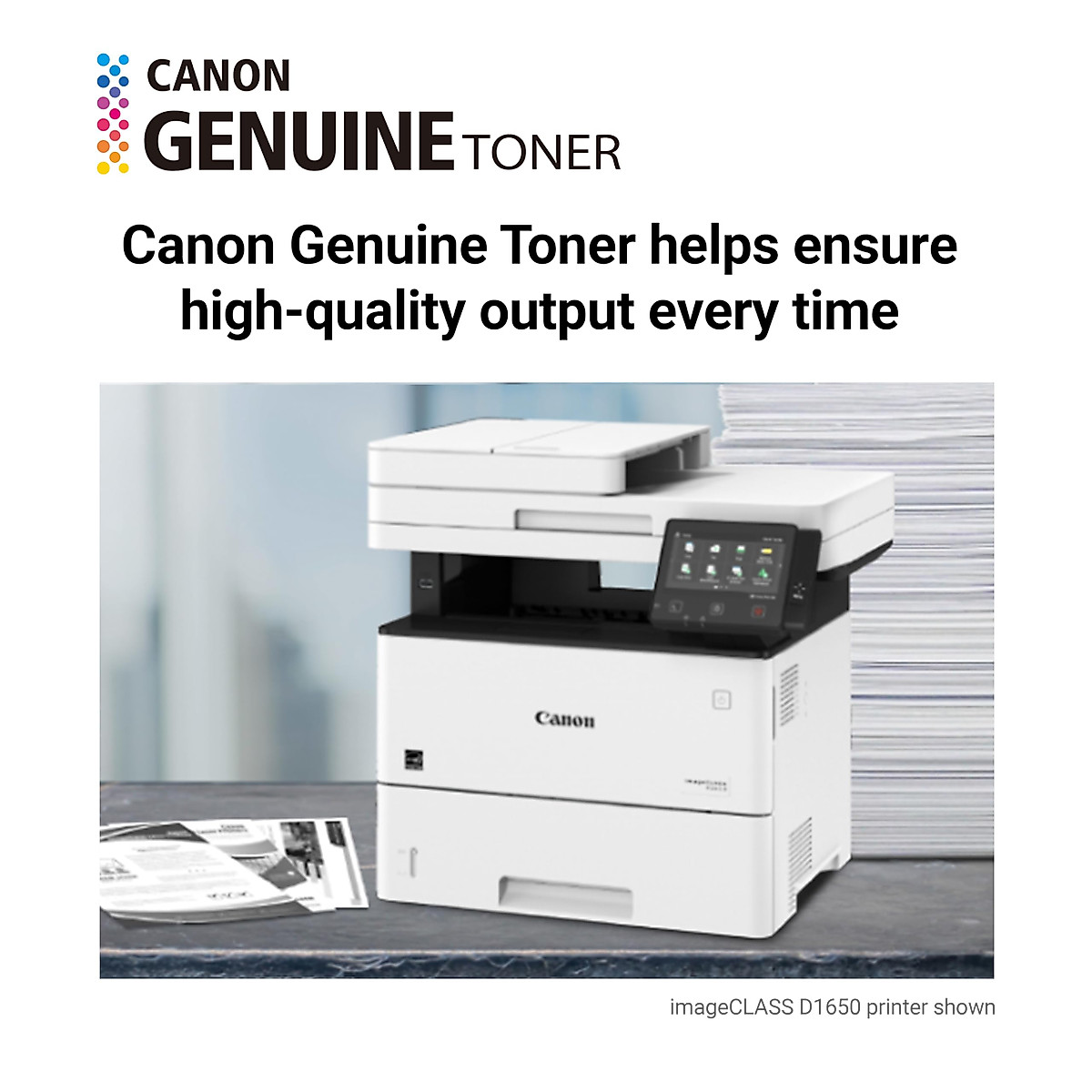 Canon Genuine Toner Cartridge 121 Black (3252C001), 1-Pack, for Canon imageCLASS D1650, D1620 Laser Printer
