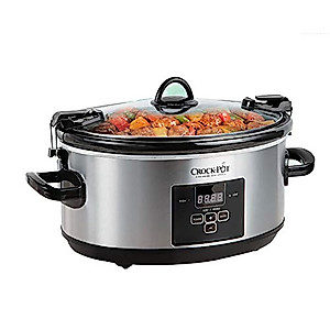 CrockPot 7.0-Quart Cook & Carry Programable Slow Cooker