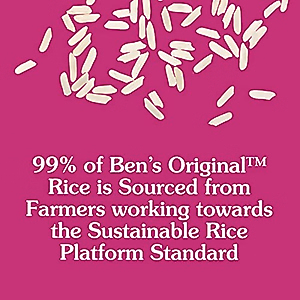 BEN'S ORIGINAL Ready Rice Basmati Rice, Easy Side Dish, 8.5 OZ Pouch (Pack of 6)
