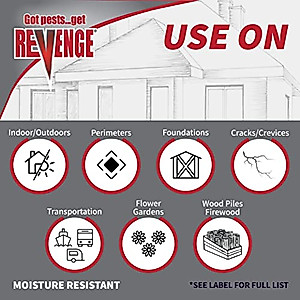 REVENGE Ant Bait Granules, 1.5 lb. Ready-to-Use Weather Resistant Formula, Kills Entire Colony of Ants Indoors & Outdoors