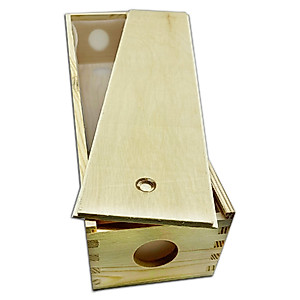 Silicone Soap Mold - Flexible Rectangular Loaf Mold with Wood Box and Wood Lid Handmade Soap Resin Making Tool 2500ml for CP & MP Supplies 5lb