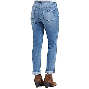 Democracy Women's Petite Ab Solution Girlfriend, Blue, 8P