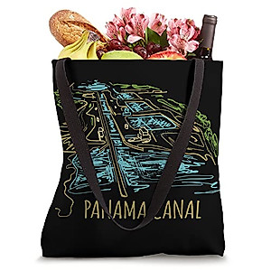 Panama Canal souvenir for travelers, tourist, Traveler Tote Bag