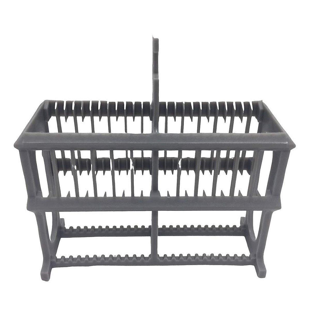 Optimal Scientific Staining Rack Microscope Slide Holder 24 Place Chemical Resistant Plastic (1 Rack)