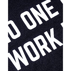 Ann Arbor T-shirt Co. No One Cares, Work Harder | Weight Lifting Saying Workout Tee Shirt, Motivational Phrase T-Shirt for Men-(Black,XL)