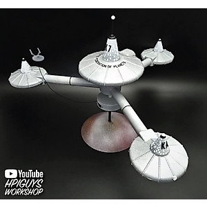 AMT Star Trek K-7 Space Station 1:7600 Scale Model Kit