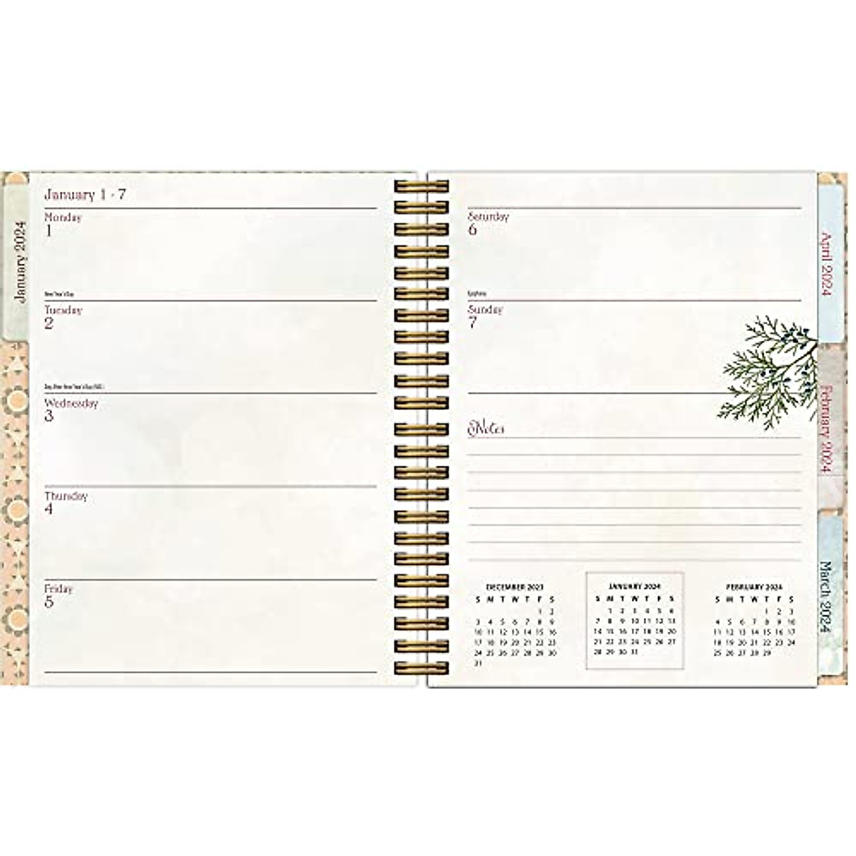 WSBL Botanical Gardens 2024 File-It™ Planner (24997071006)