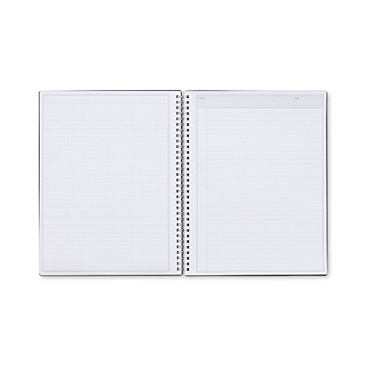 Blue Sky Smart Notes Professional Notebook, Wire-O Binding, 8.5" x 11", Black (14713)