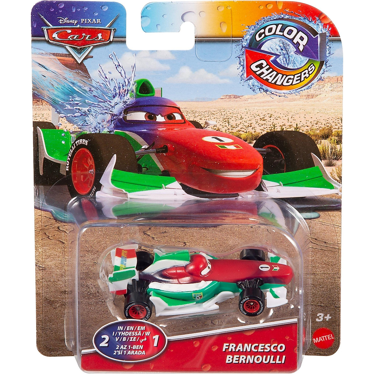 Disney Cars Toys Pixar Cars Color Changers Francesco Bernoulli