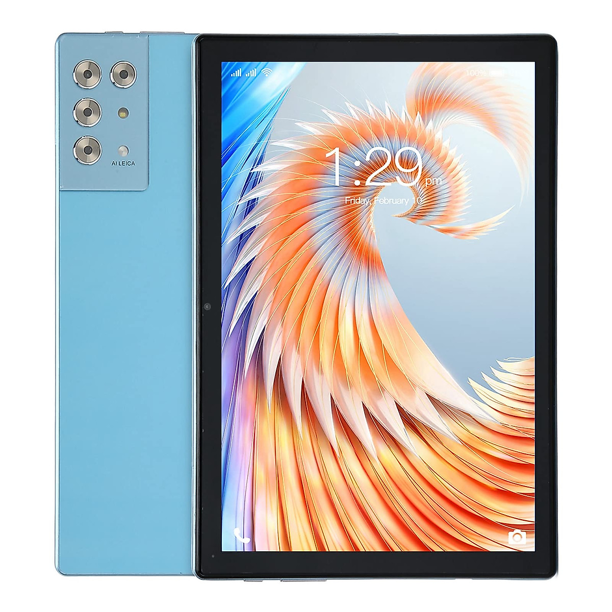 Pomya 10.1 Inch FHD Tablet, S30 Pro 1960x1080 Tablet with Dual Band WiFi for Android12, 8GB RAM 256GB ROM, 7000mAh Octa Core Calling Tablet with Dual Camera for Home Office