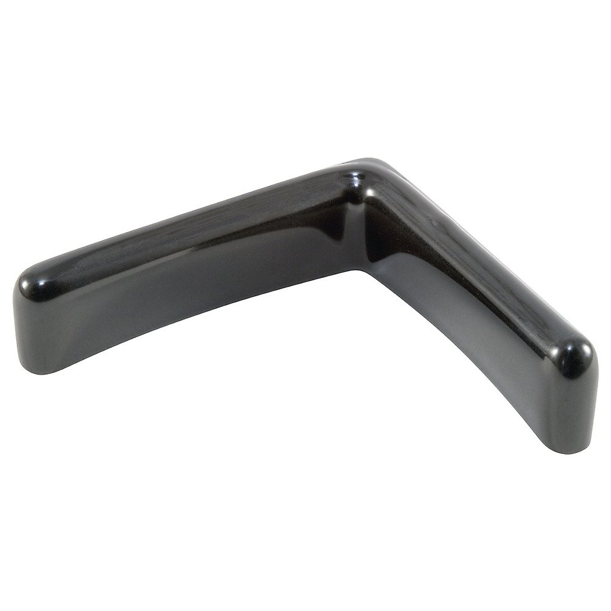 Caplugs 99390641 Plastic Angle Cap to Cover Metal 90 Degree Angle Frame Corners. VAC-2000X2000-8, Vinyl, Angle Frame Size 2.000" Metal Thickness .125" Height .500", Black (Pack of 24)