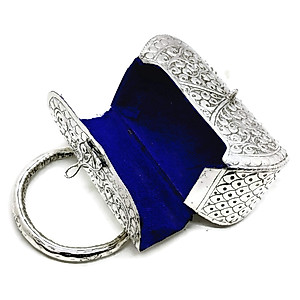 Girls/Women Small Size Handle Clutch Brass metal bag Ethnic clutch