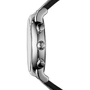 Emporio Armani Men's AR1828 Dress Black Leather Watch