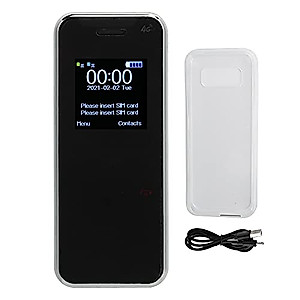 GOWENIC Mini Smartphone, Unlocked Children Phone, Pocket Cellphone, Portable Mobile Phone, 32MB+32MB, Dual Card Dual Standby, Mini Cell Phone for Children (Dark Blue)