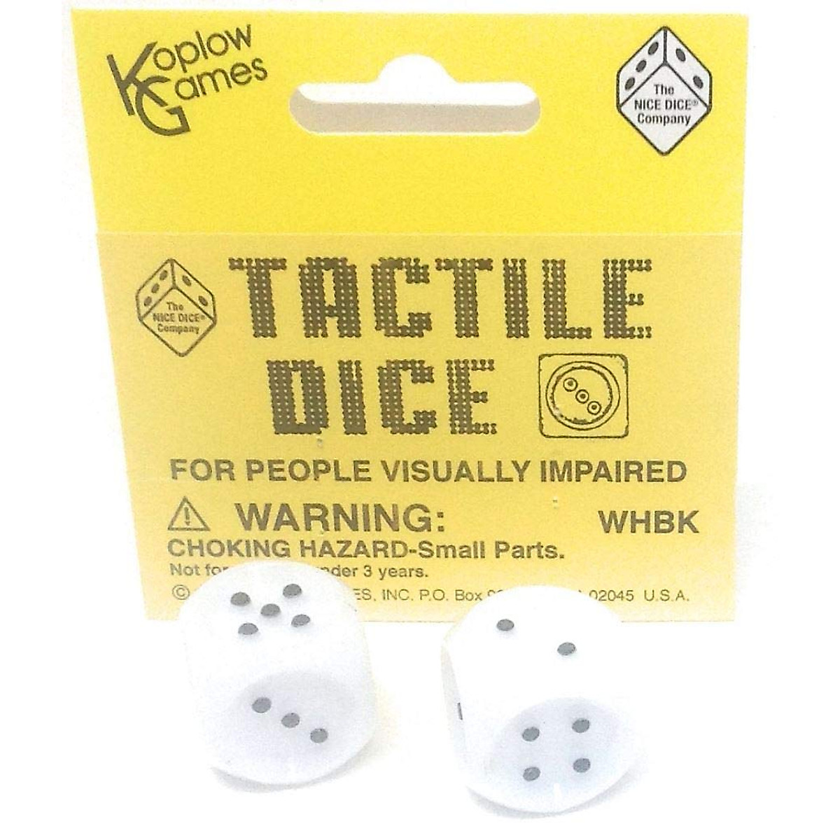 Tactile Dice 2 Each