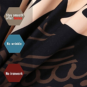 Sleepwish Gold Black Tortoise Bedding 3D Printed Golden Duvet Cover Turtle Floral Pattern Funky Duvet Cover Bedspread Quilt Cover (Queen)