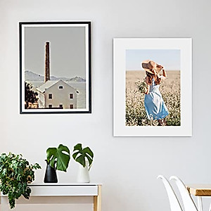 Somime 10 Pack 16x20 White Backing Boards, Uncut Mat Board 16x20, Acid Free Backerbords for 11x14 Photos, Pictures, Artwork and Paints