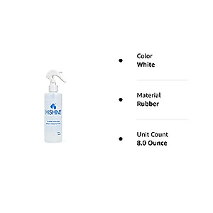 Hi-Float 8 Ounce Hi Sprayer Balloon Shine Solution, white