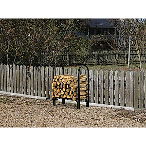 Fire Beauty Firewood Rack Log Holder,Log Storage Holder,Storage Rack,Firewood Stacker for Fireplace Indoor Outdoor(Middle)