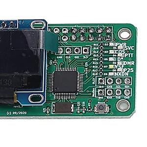 Hotspot Module, USB Easy to Upgrade DMR P25 YSF DSTAR USB Hotspot Board with Screen for Project Development