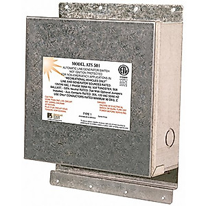 Parallax Power Supply  (ATS501 120/240 Volt 50 Amp Transfer Switch