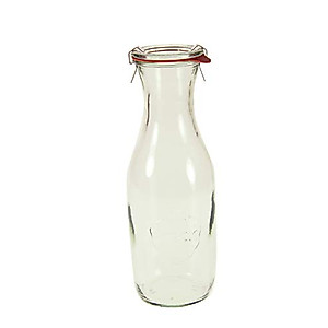 Weck 766 Juice Jars, 35.9 Ounce - Set of 3