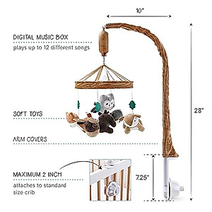 The Peanutshell Woodland Crib Mobile