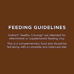 Instinct-Healthy Cravings Grain Free Dog Food Toppers Variety Pack - All Four Flavors: Beef, Chicken, Lamb, and Salmon (3oz Each, 12 Pouches Total)