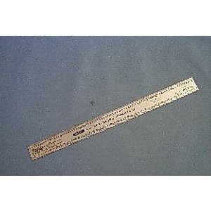 Excel Blades 55777 Scale Model Railroad Ruler, 12"