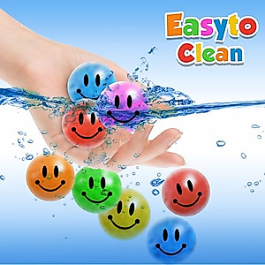 Squishy Stress Balls Fidget Toys - 24 Pack Sensory Stress Balls Bulk, Fidget Sensory Stress Ball for Autism, ADD, ADHD, Autism - Classroom Prizes, Birthday Party Favors, Easter Basket Stuffers