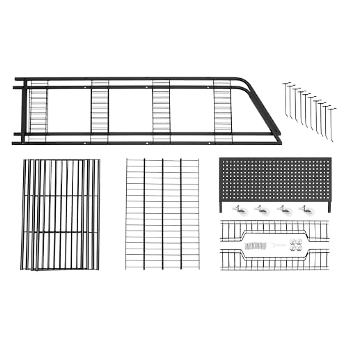 4-Tier Display Snack Rack,22.1lbs Load Metal Storage Shelf with Wheels & Hooks,10.2In Adjustable Tier Spacing Freestanding Snack Shelf Organizer for Pantry Kitchen Home Theater