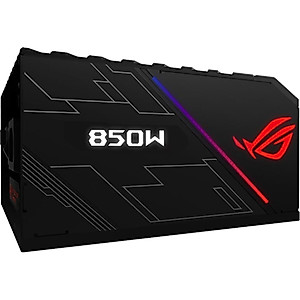 ASUS ROG Thor 850 Certified 850W Fully-Modular RGB Power Supply with LiveDash OLED Panel