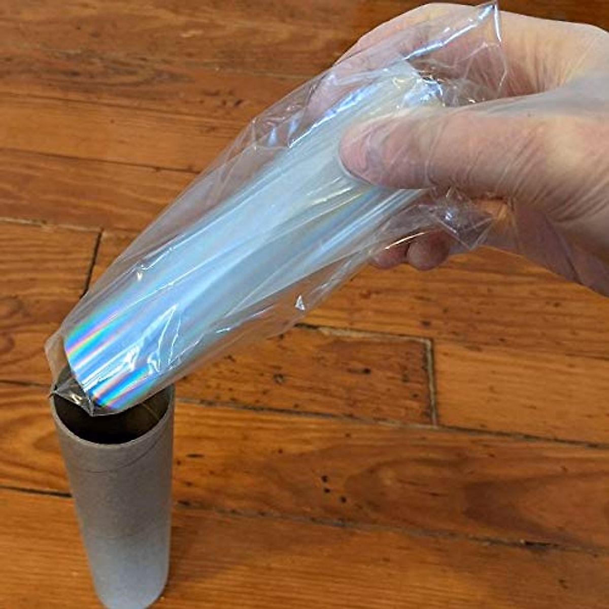 13,500 Lines/inch Diffraction Grating Sheet - Double Axis [5 Feet x 6 Inch Roll]